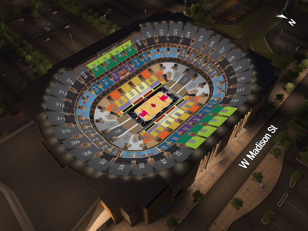 United Center Stadium Seating Chart